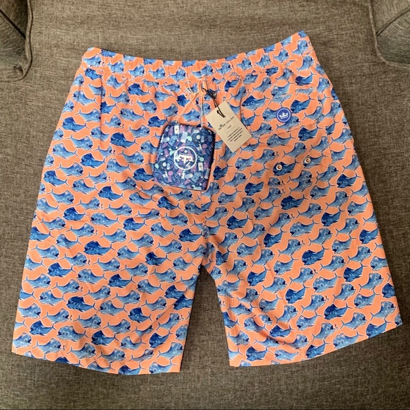 Peter Millar | Shorts | Peter Millar Seaside Mens Gold Rush Swim Trunks ...